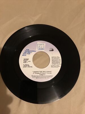 Vanity – Under The Influence - 7" VINYL 45 RPM | eBay