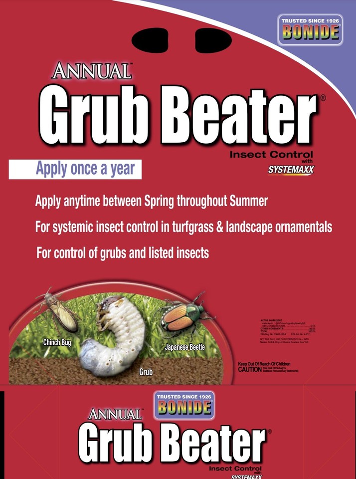 Bonide 603 Annual Grub Beater Lawn Grub Killer - 6 lbs 5,000 sq ft ...