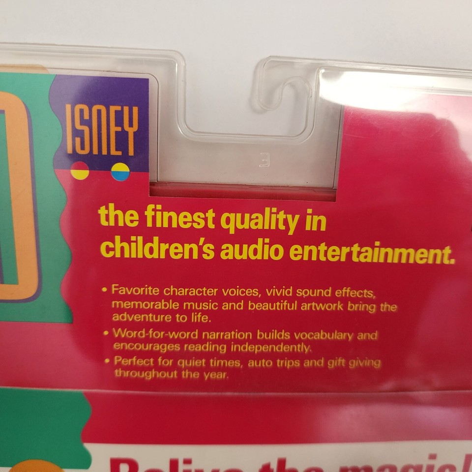 NEW VINTAGE DISNEY ALADDIN READ-ALONG STORY BOOK AND TAPE NOS | eBay