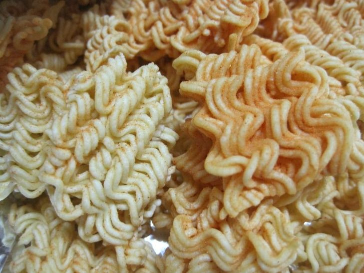 Korean Noodle Shape Snack PPUSHU PPUSHU Bulgogi, Chicken, Tteokbokki ...