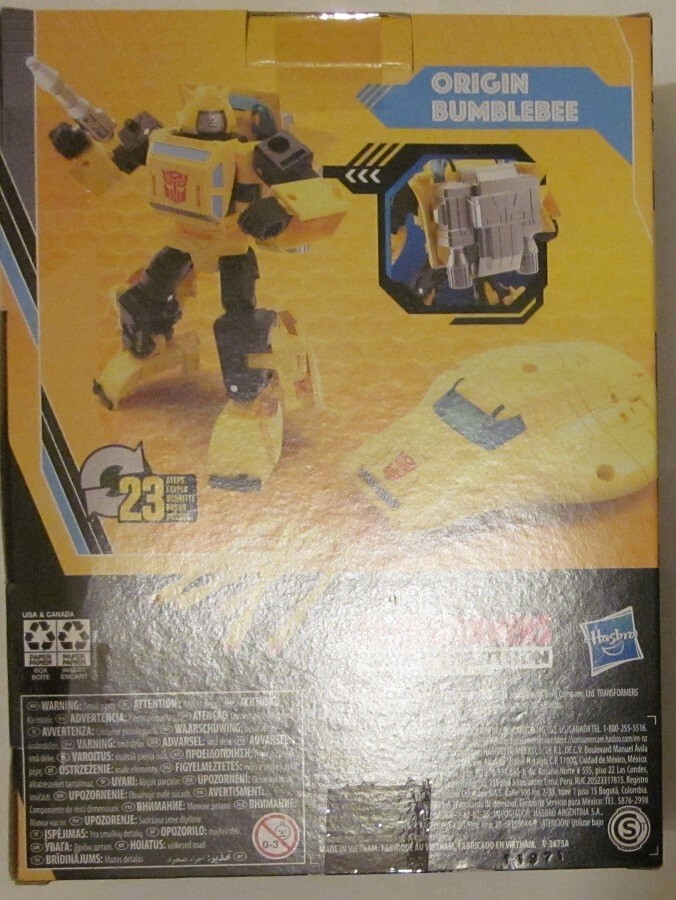 Hasbro Transformers Buzzworthy Origin Bumblebee Cybertonian Target NEW ...