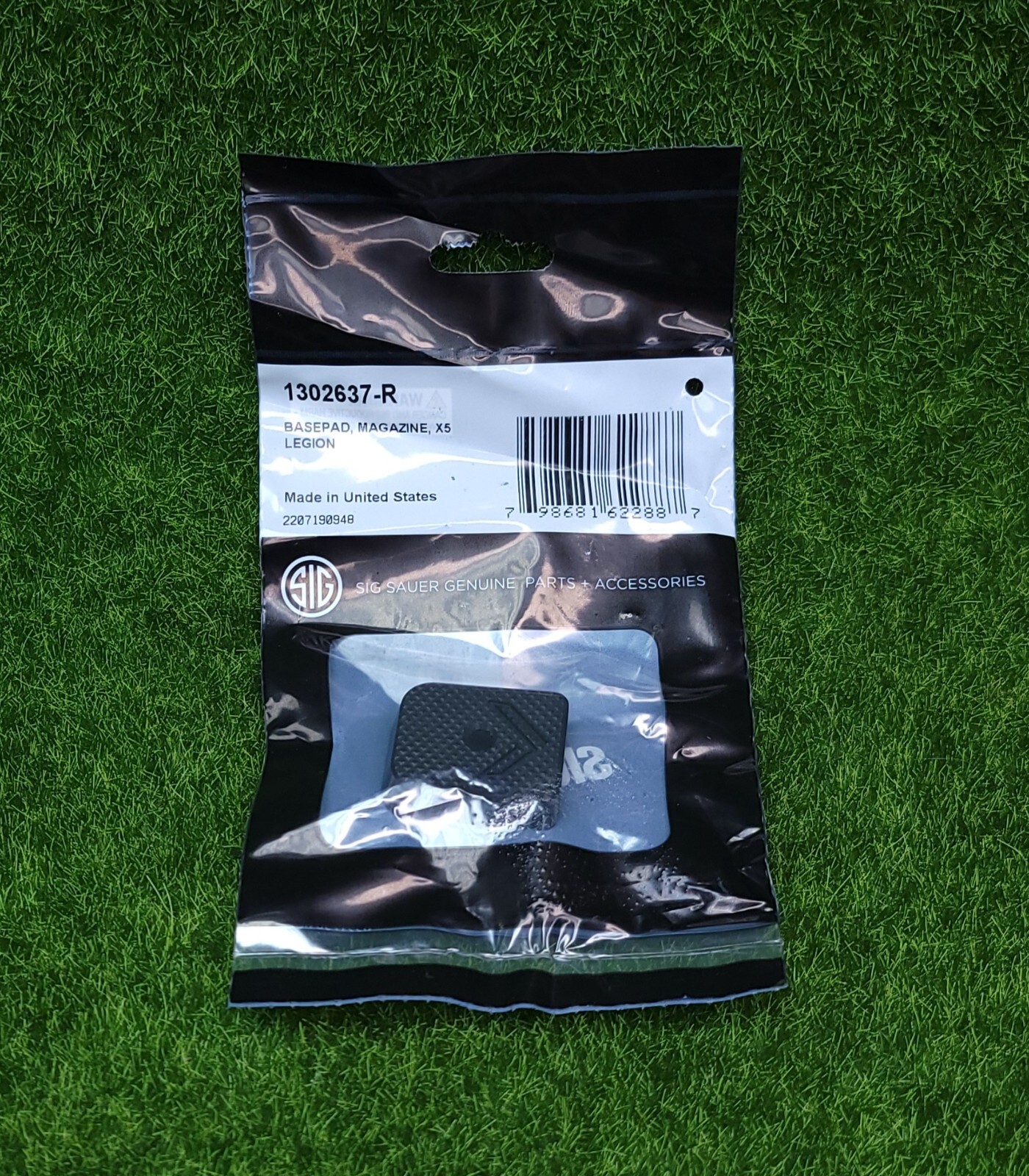 Sig Sauer P320 X5 Legion OEM Magazine Aluminum Basepad, Black - 1302637 ...