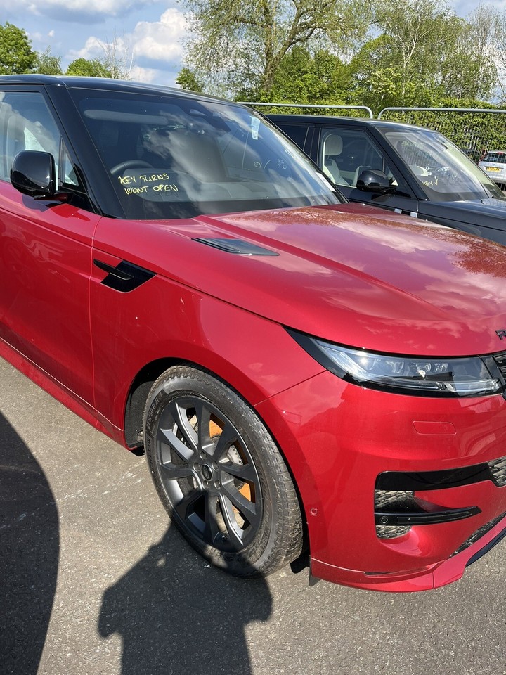 Range Rover sport Complete Front End 2024 1AF Red Bonnet Bumper Wings ...