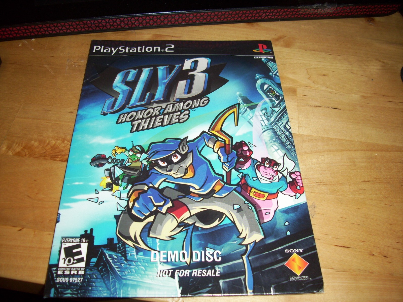 Sony PlayStation 2 Sly Cooper 3 Honor Among Thieves Demo Disc PS2 for ...