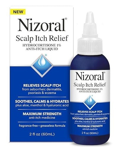 Nizoral Scalp Itch Relief Liquid—Relieves Scalp Itch and Soothes Calms ...