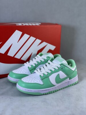 Nike Dunk Low Weiß/Grün Glow-Weiß, DD1503-105 | eBay.de