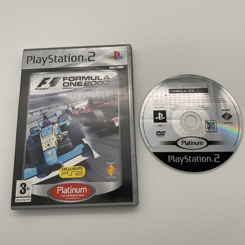 Formula one 2003 Platinium PS2 PAL FR Sony PlayStation 2 | eBay