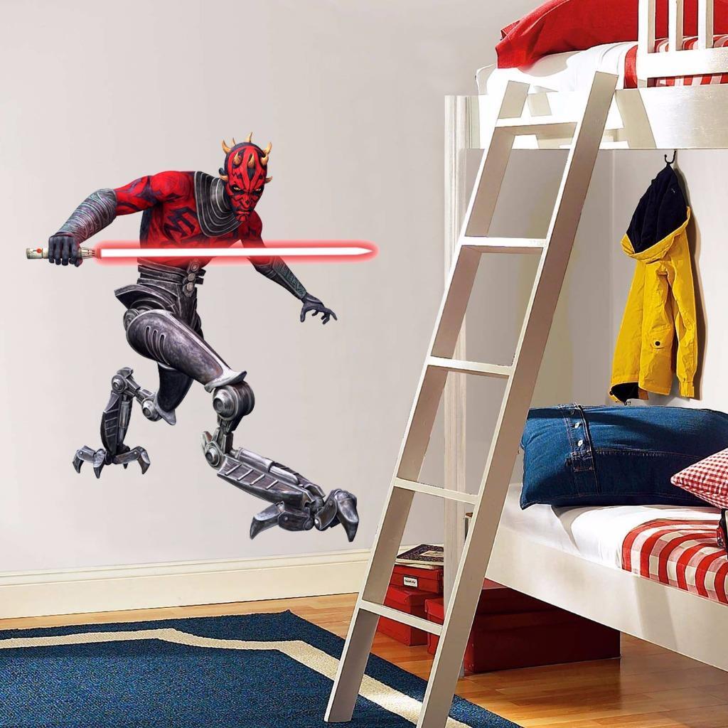 Darth Maul Star Wars Decal Removable Graphic Wall Sticker Home Decor ...