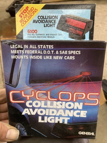 Vtg. General Cyclops 3rd Brake Collision Avoidance Light Kit 6100 Fits ...
