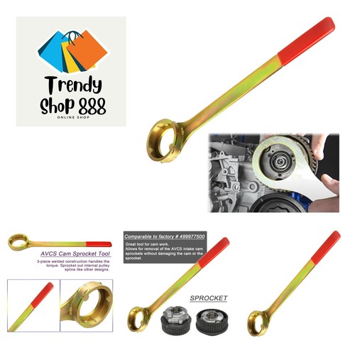 AVCS Intake Cam Sprocket Tool, Engine Pulley Tools Compatible with ...