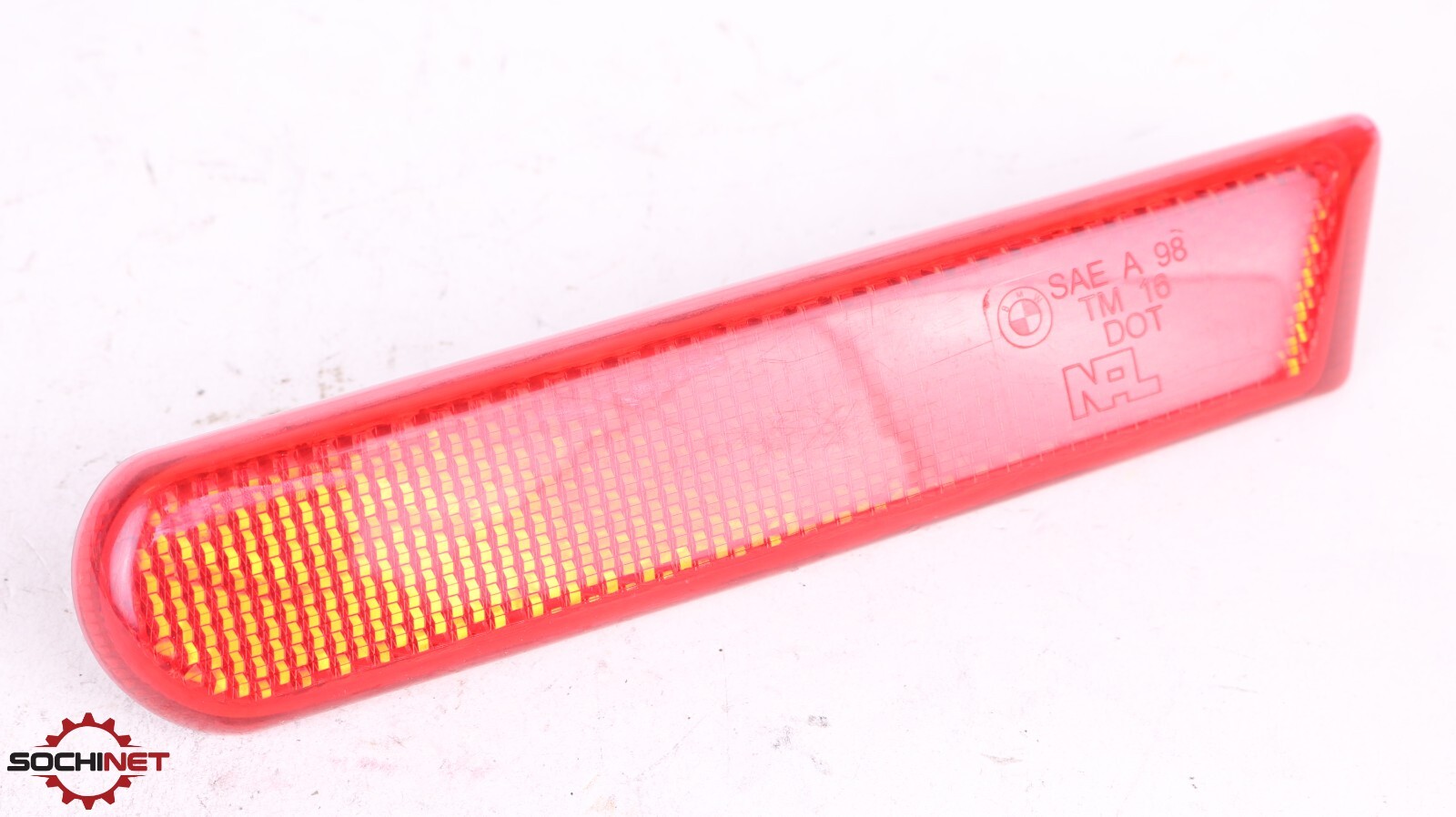 00-02 BMW Z3 E36 Rear Bumper Reflector Marker Red Right Passenger Side ...