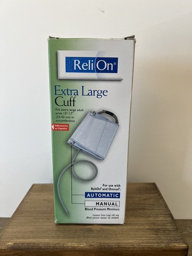 ReliOn Omron Blood Pressure SIZE Large Cuff 13"-17" REPLACEMENT | eBay