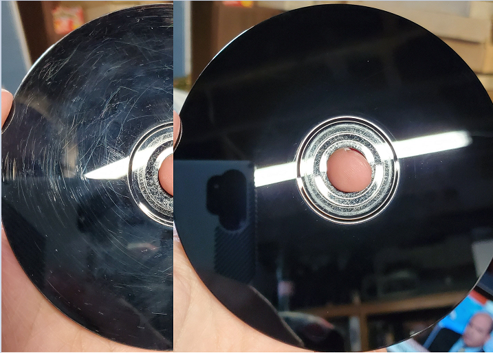 5x DVD, CD, Blu-ray, video game disc repair / resurfacing / scratch ...