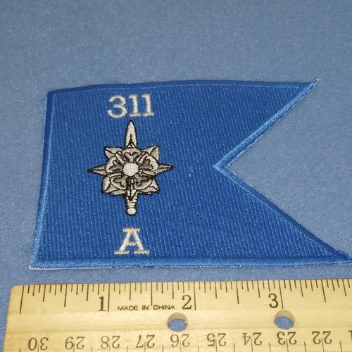 US Army 311th A co. 4" Guidon flag patch | eBay