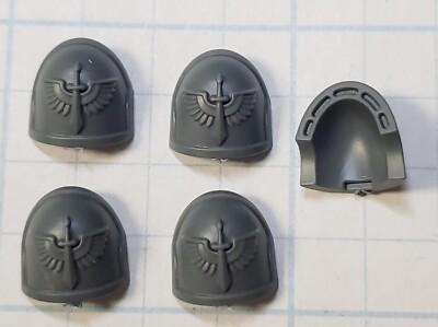 Warhammer 40k Dark Angels Bits Deathwing Assault Upgrade Shoulder Pads ...