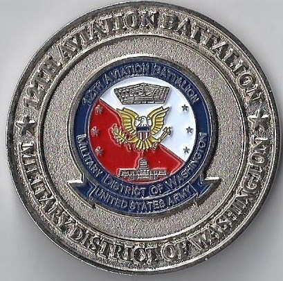 12th Aviation Bn Washington DC Army Challenge Coin | eBay