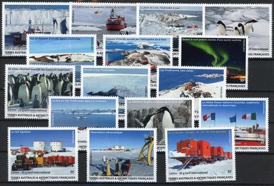TAAF 2013 : Penguins - Good set very fine MNH stamps. Catalog val : 80 ...