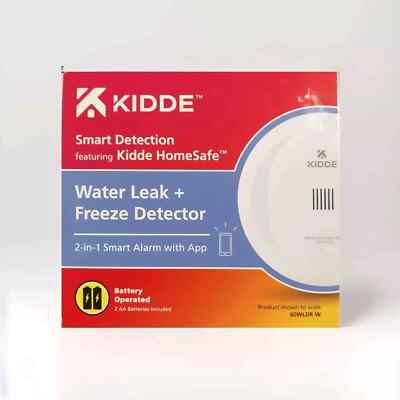 Kidde Battery Smart Water Leak Detector & Freeze Alarm with Wi-Fi ...