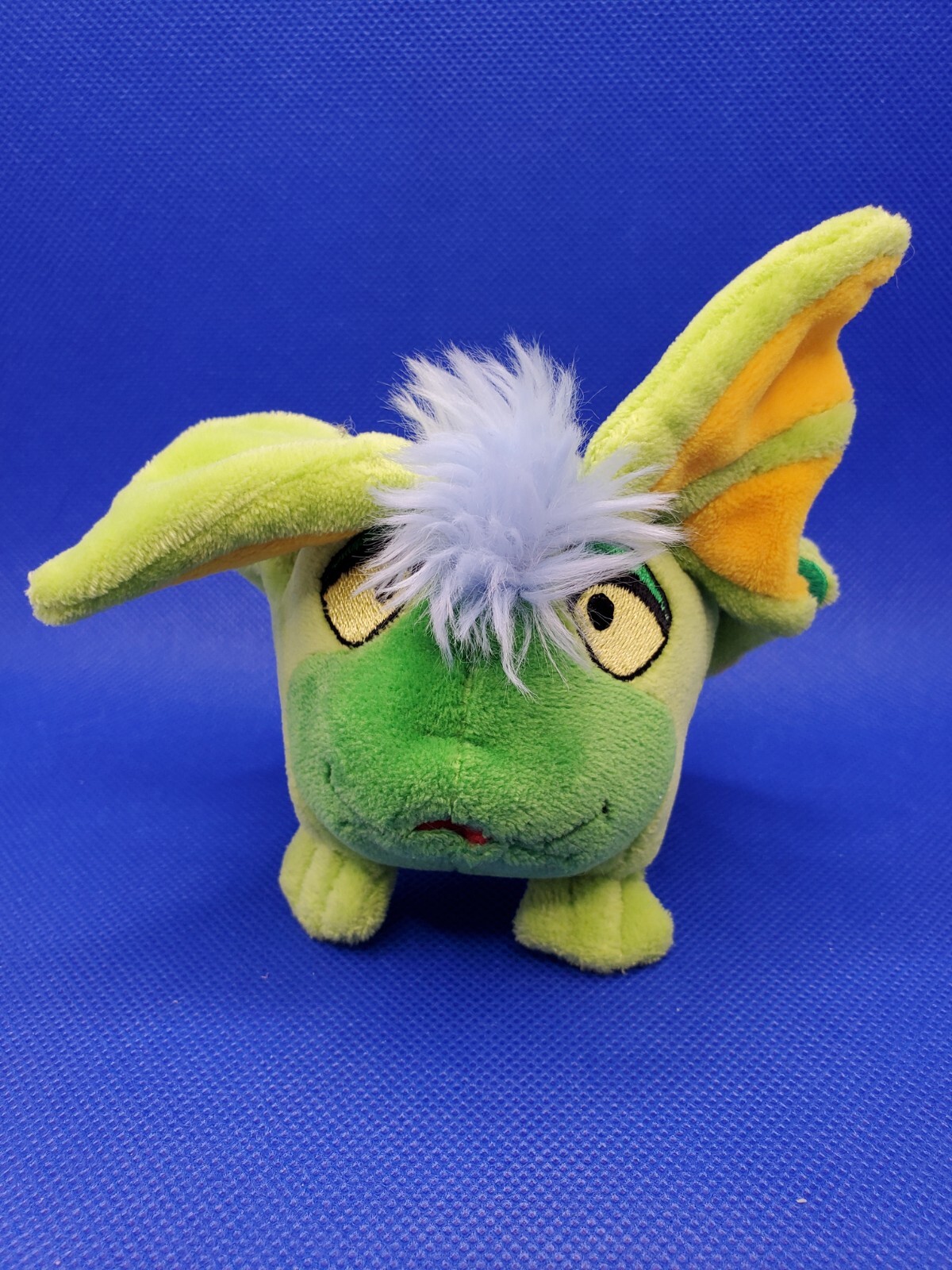 Neopets 2004 Snap Creative Mortog Green Frog Stuffed Animal Beanbag ...