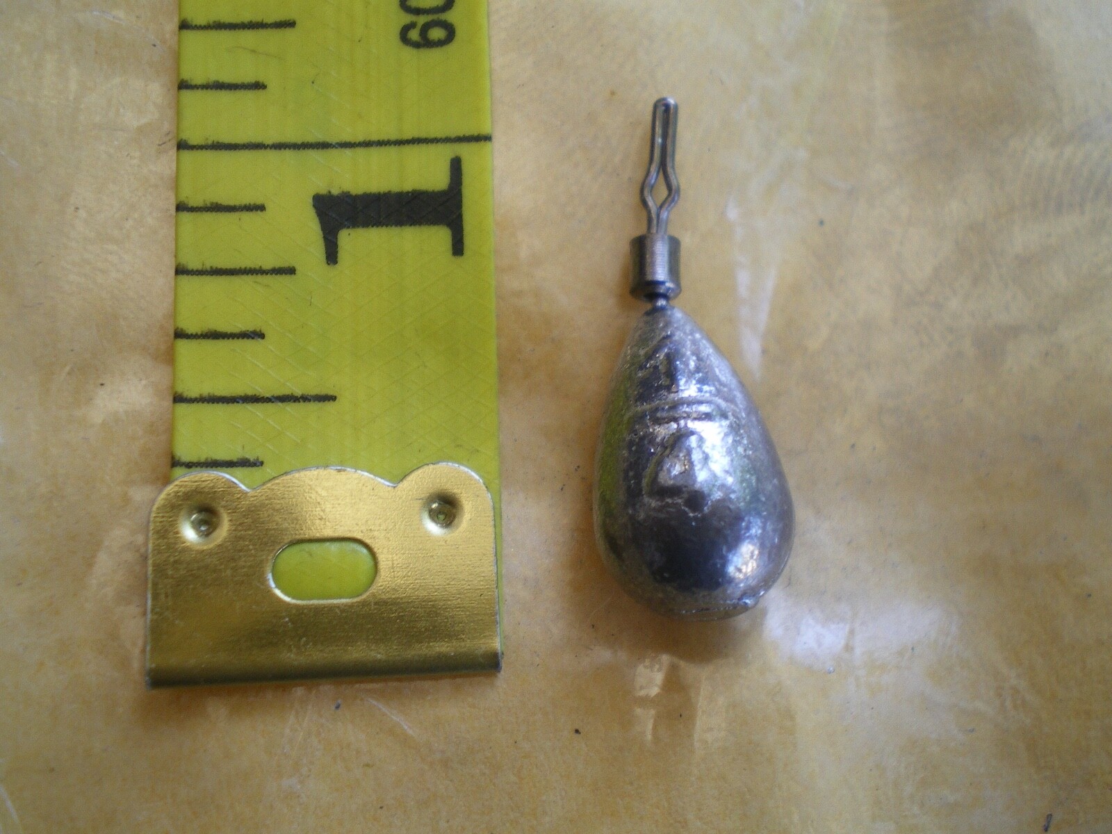 30 PCS. TEARDROP SHOT/PEAR FISHING SINKER 5/16, 1/4, 3/16, 1/8, 1/16 OZ ...