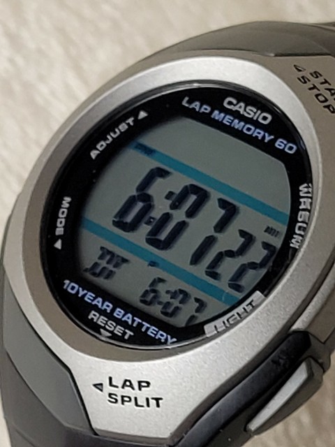 Casio PHYS 2575 STR-300 Quartz Digital Womens WR 50m Purple and Black ...