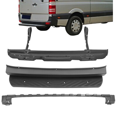 For Mercedes Benz Sprinter 2007-2018 Rear Running Board Bumper Step ...