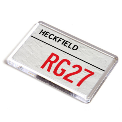 FRIDGE MAGNET - Heckfield RG27 - UK Postcode | eBay UK