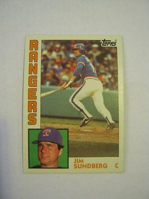 1984 Topps #779 Jim Sundberg Baseball Card (GS23-27) | eBay