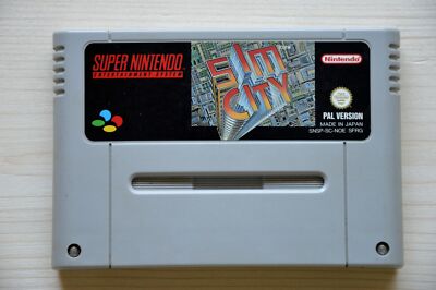 SNES - Sim City für Super Nintendo | eBay