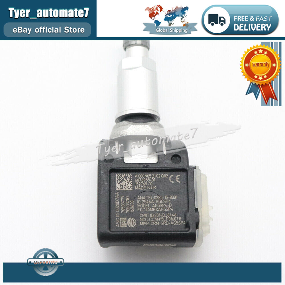 A0009052102 For Mercedes-Benz E-class CLS 4Pcs TPMS 433MHz Tire ...