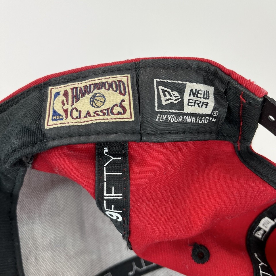 Miami Heat Hat Cap Mens Snapback Red NBA Basketball New Era Graffiti ...