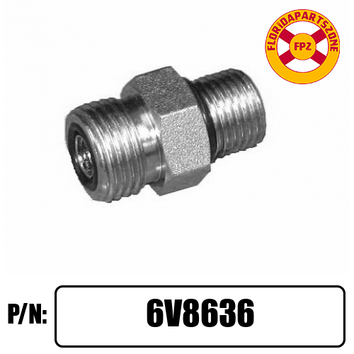 6V8636 - CONNECTOR fits Caterpillar with Free Shipping | eBay