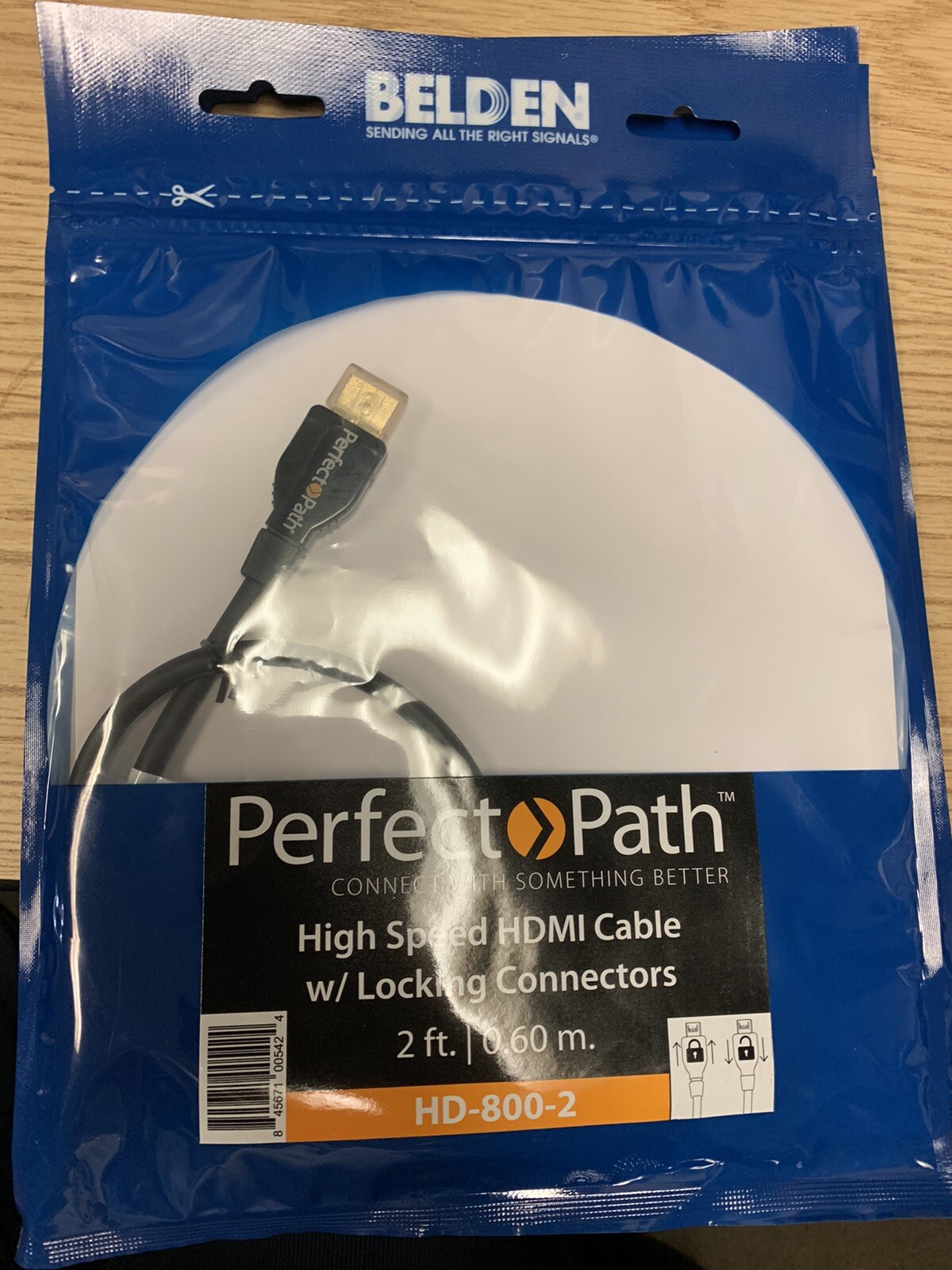 Belden Perfect Path High-Speed Hdmi Cable With Locking Connectors 4 Ft ...