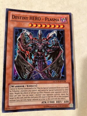 Destiny hero-plasma foil unlimited yu-gi-oh gaming cards cscan | eBay