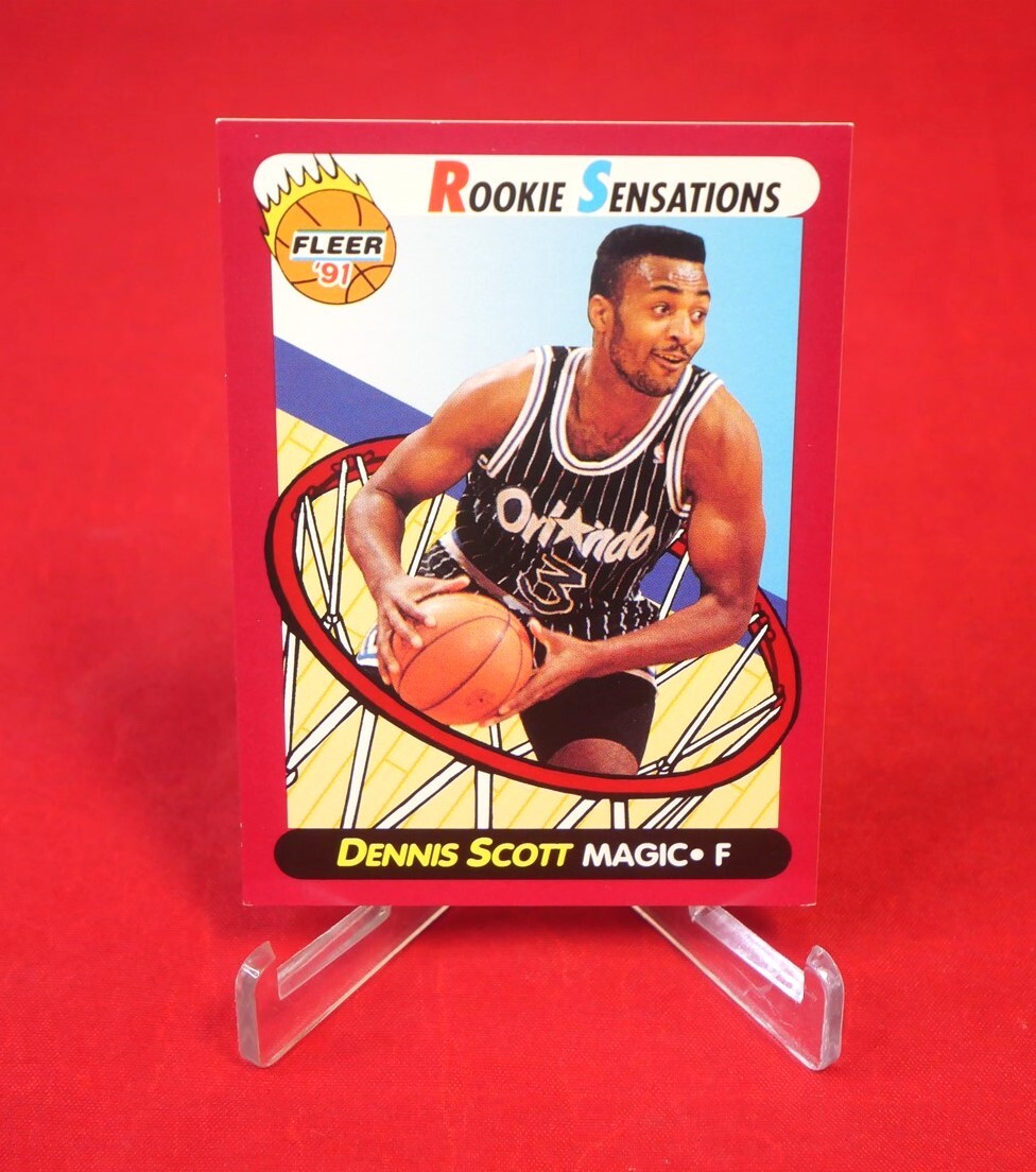 Dennis Scott Rookie Sensations Fleer 1991 Basketball Card #2 | eBay
