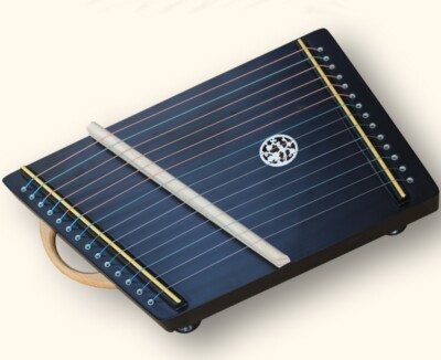 Chinese Guzheng 14 String Instrument Starter Practice Finger Musical ...