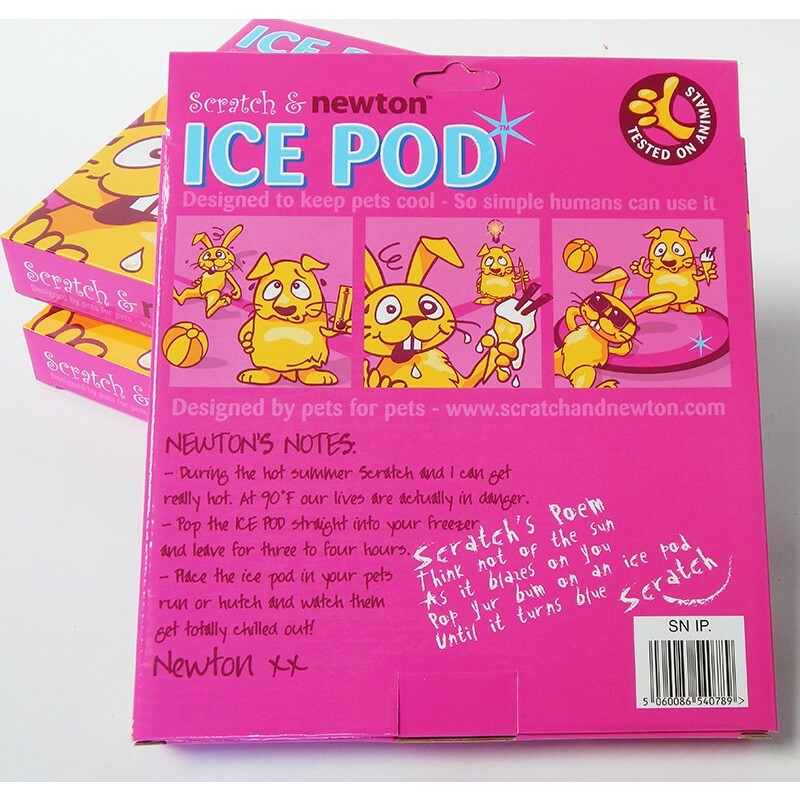 Scratch & Newton Ice Pod - perfect for over heated pets- rabbit, dog ...