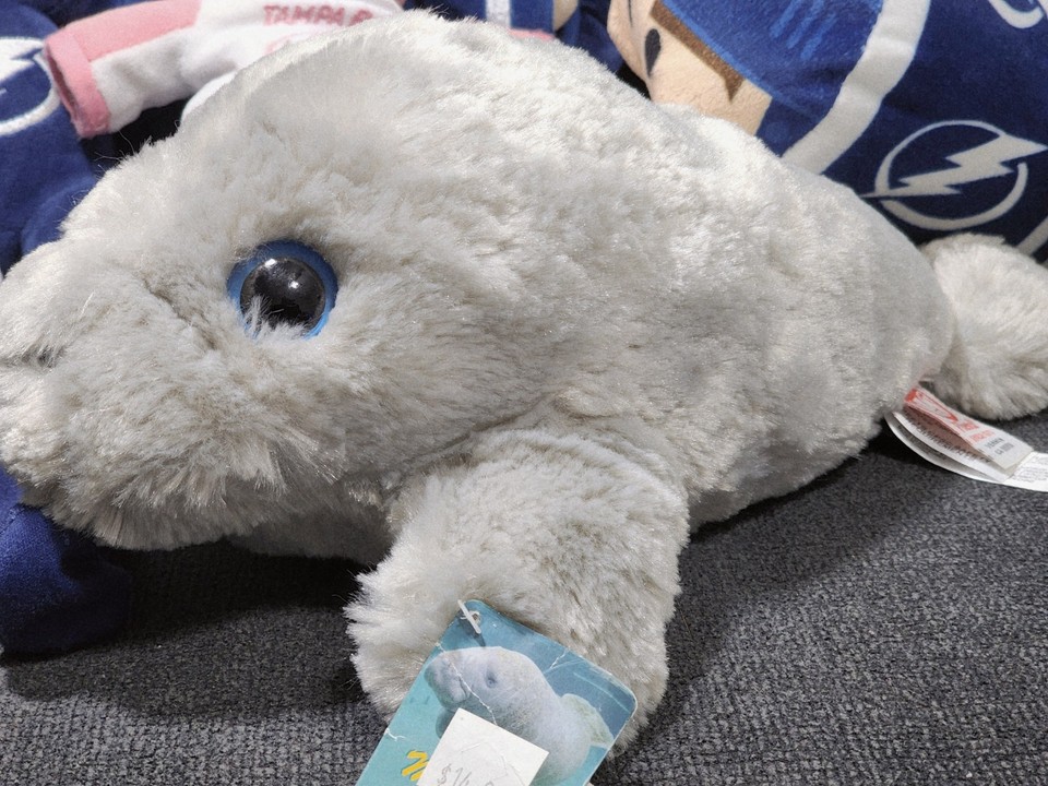 Tampa bay lightning plush stuffed toy animals lot thunderbug manatee ...