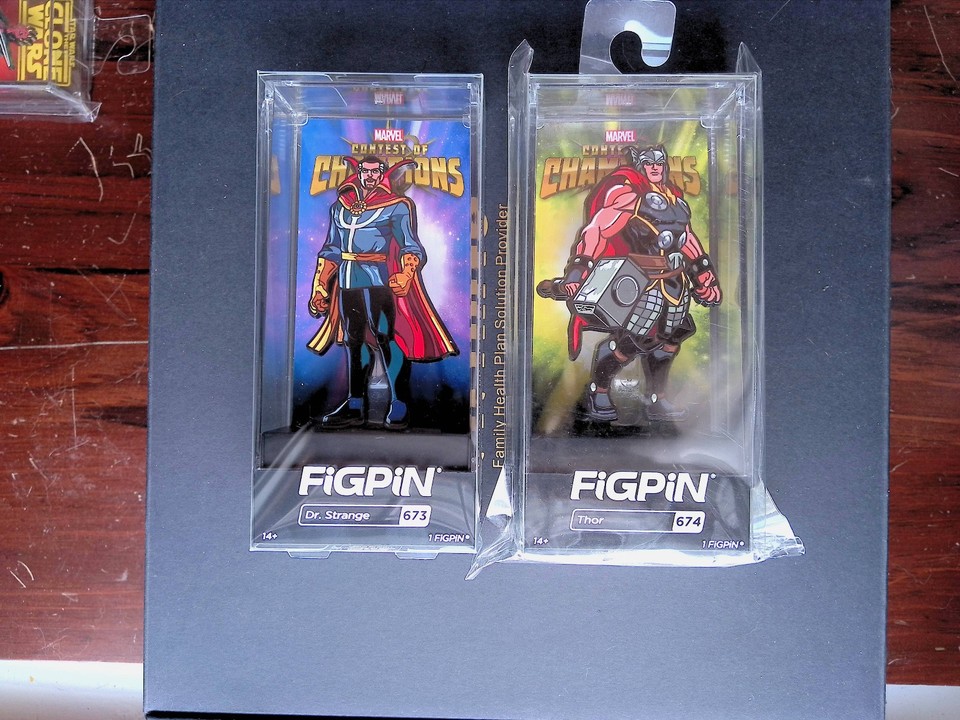 Lot of 4 FiGPiNs – Disney Princess Merida & Rapunzel + Marvel Dr ...