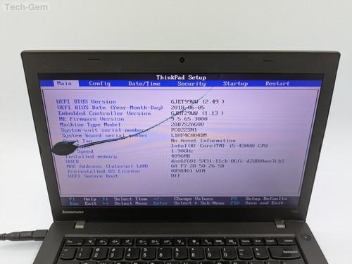 Lenovo ThinkPad T440, Broken and Cracked Screen, Missing Keys | eBay