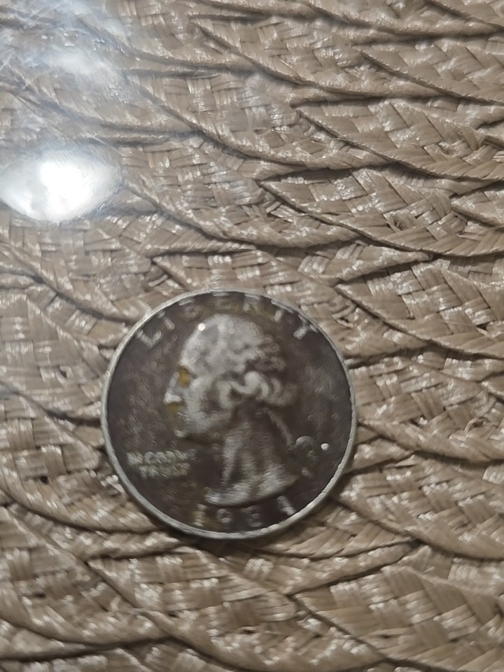 1984 D Washington Quarter Filled (D) Mint Mark Error Coin | eBay