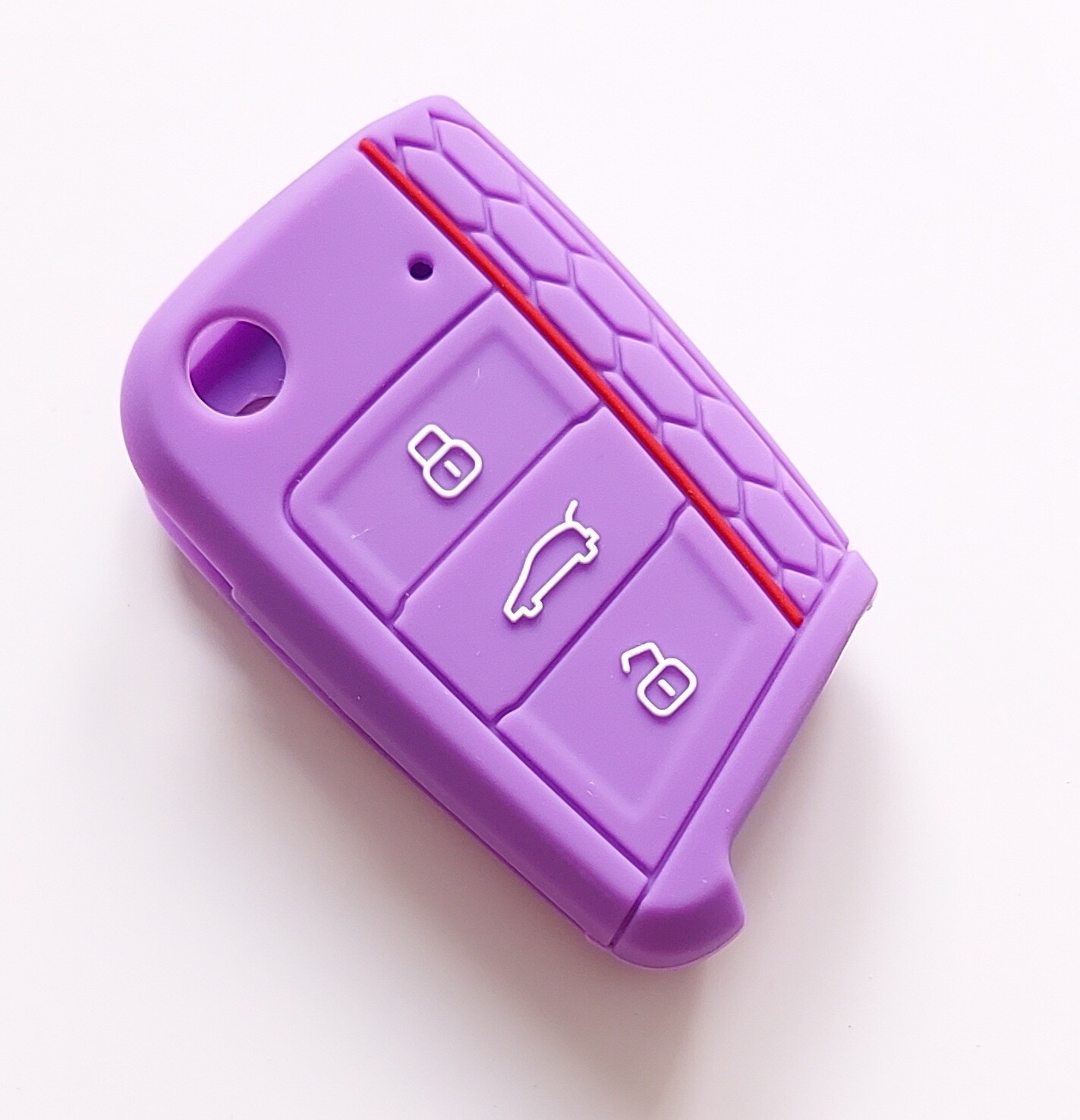 FOR VW KEY COVER GOLF MK7 POLO JETTA SCIROCCO GTI 3 BUTTON CASE FLIP ...