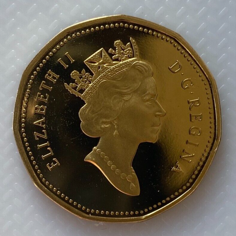 1867-1992 CANADA LOONIE 125th CONFEDERATION ANNIVERSARY PROOF DOLLAR ...