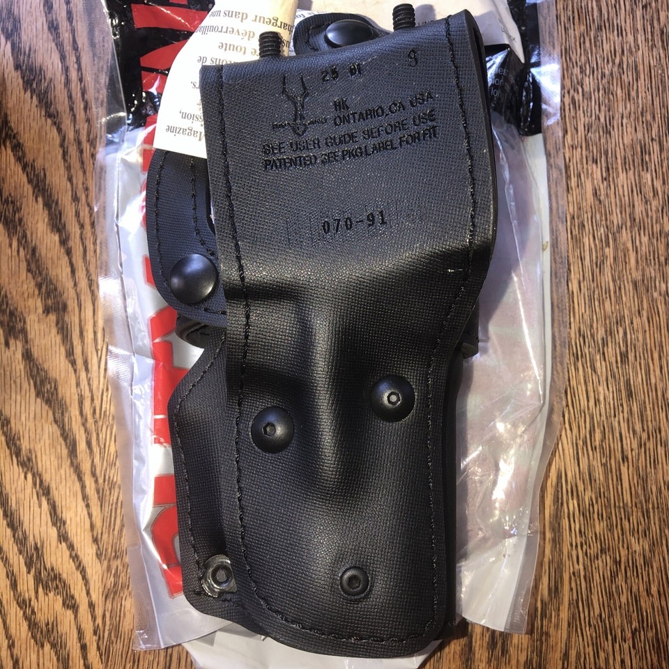 NEW SAFARILAND SS III, Mid Rise Belt Duty Holster 070 91 262, Black ...