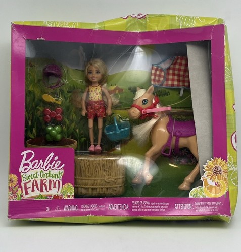 NIB Barbie SWEET ORCHARD FARM Playset (Damaged Box) | eBay