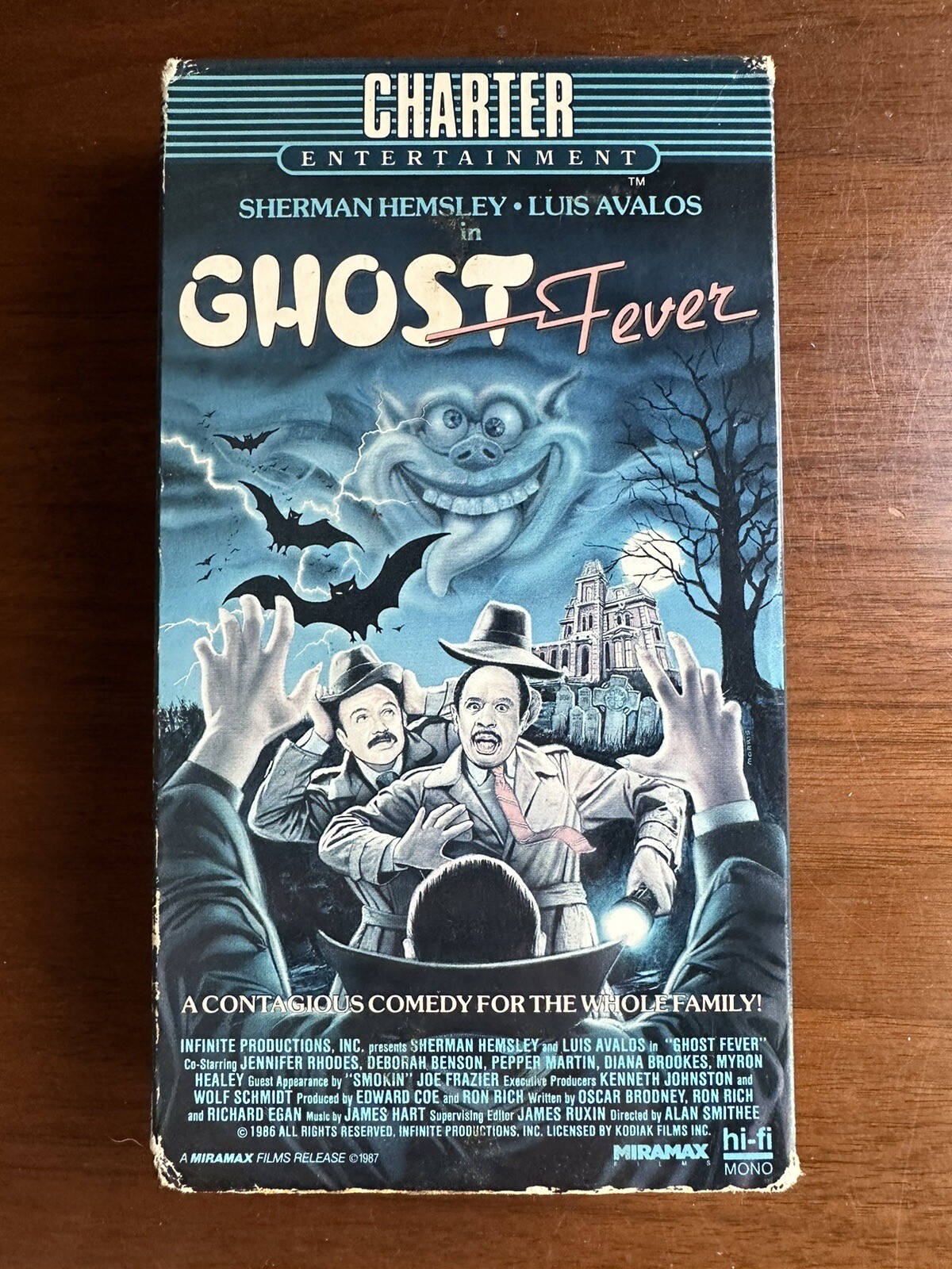 Ghost Fever VHS Video Tape Used Horror Sherman Hemsley Charter Entertainment | eBay UK