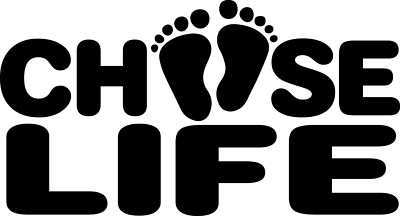 5.5 inch Choose Life Baby Decal Window Sticker Car Pro Life No Abortion ...