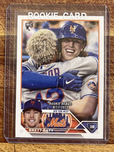 2023 Topps Update Brett Baty #US158 Rookie Debut RC Mets | eBay