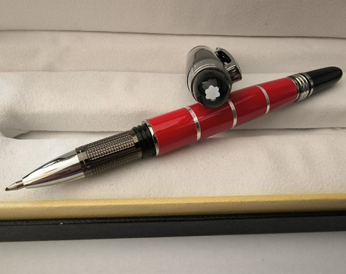 High Grade Walker Crystal Head Series Red Color 0.7mm Rollerball Pen No ...