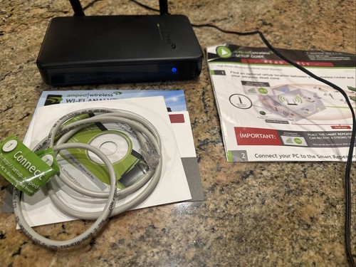 Amped Wireless SR10000 600mw High Power Wireless-N Range Extender | eBay